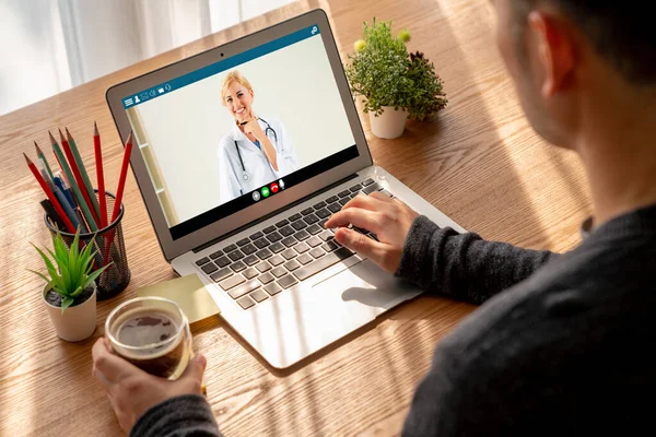 Doctor video call online by modish telemedicine software application ...