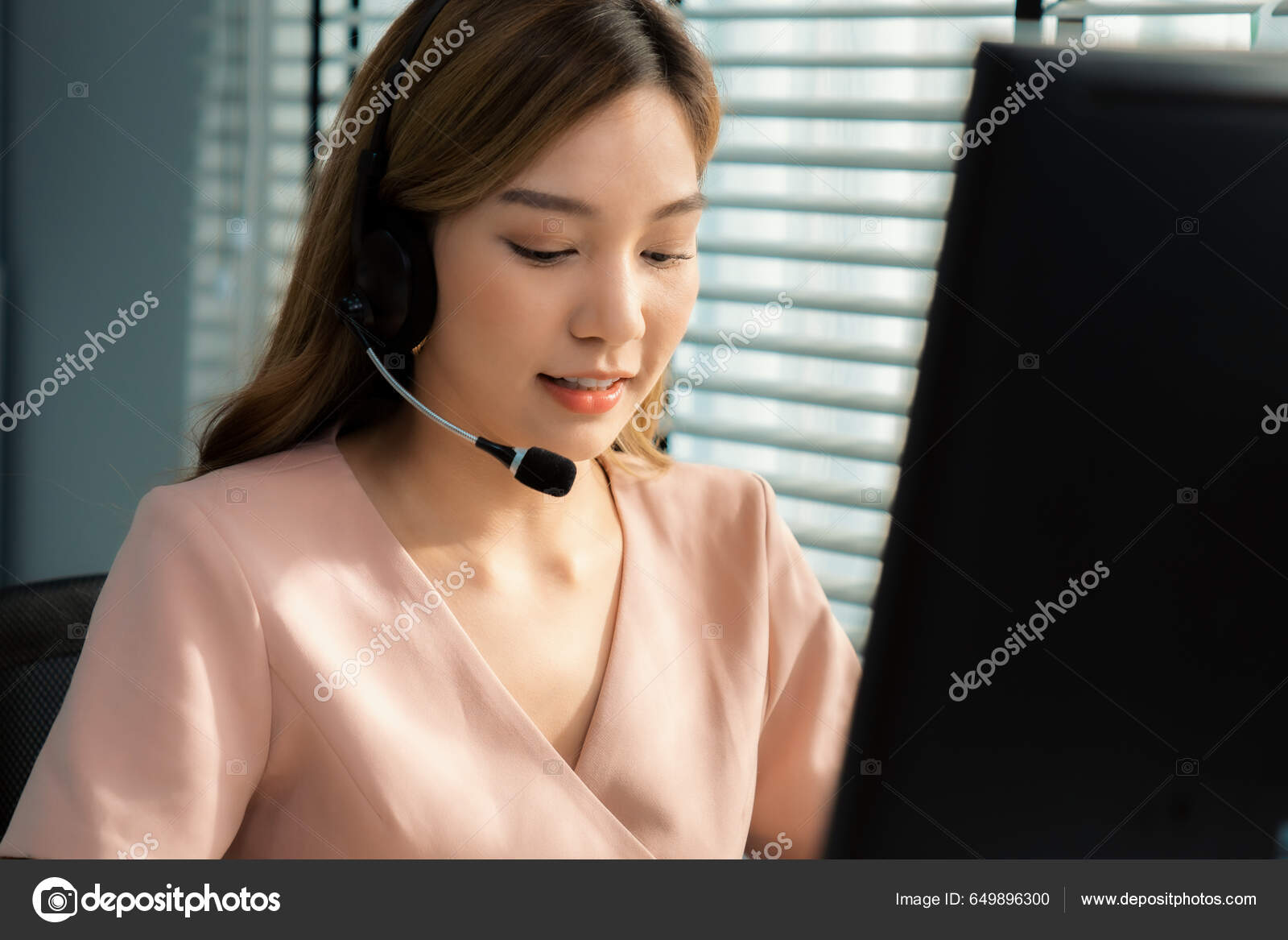 Computer Operator Girl