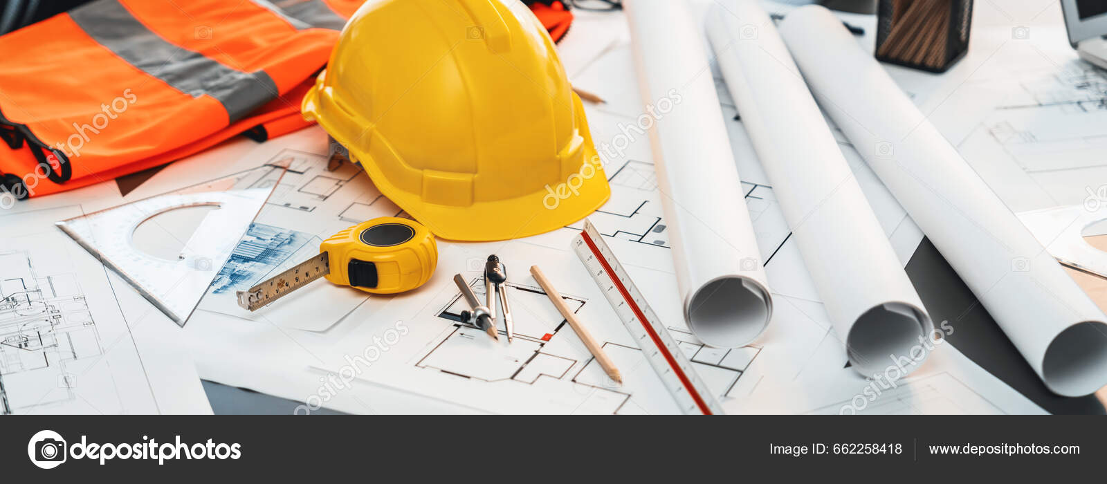 Architectural Designed Building Blueprint Layout Engineer Tool ...