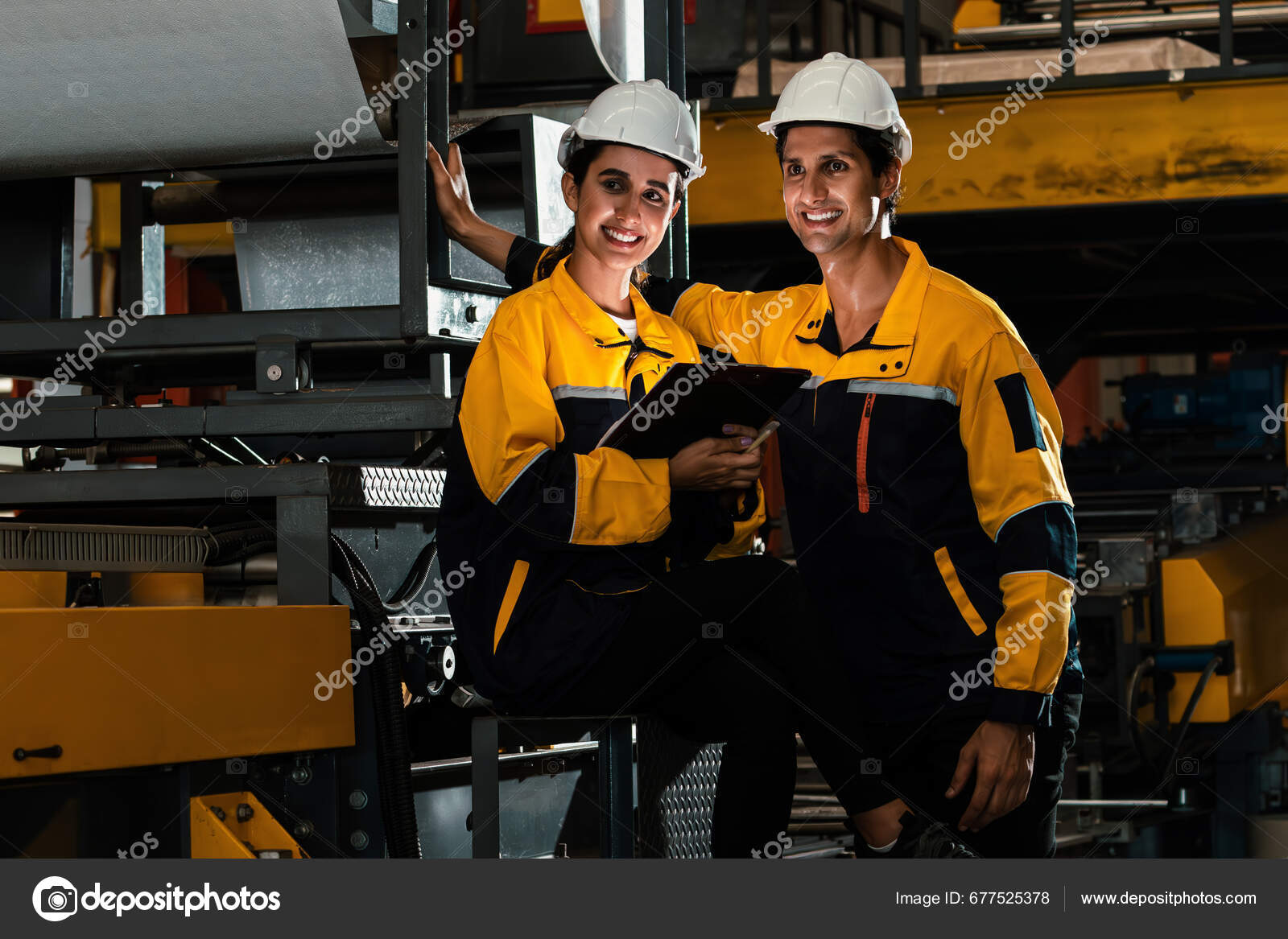 Professional Quality Control Inspector Conduct Safety Inspection Steel ...