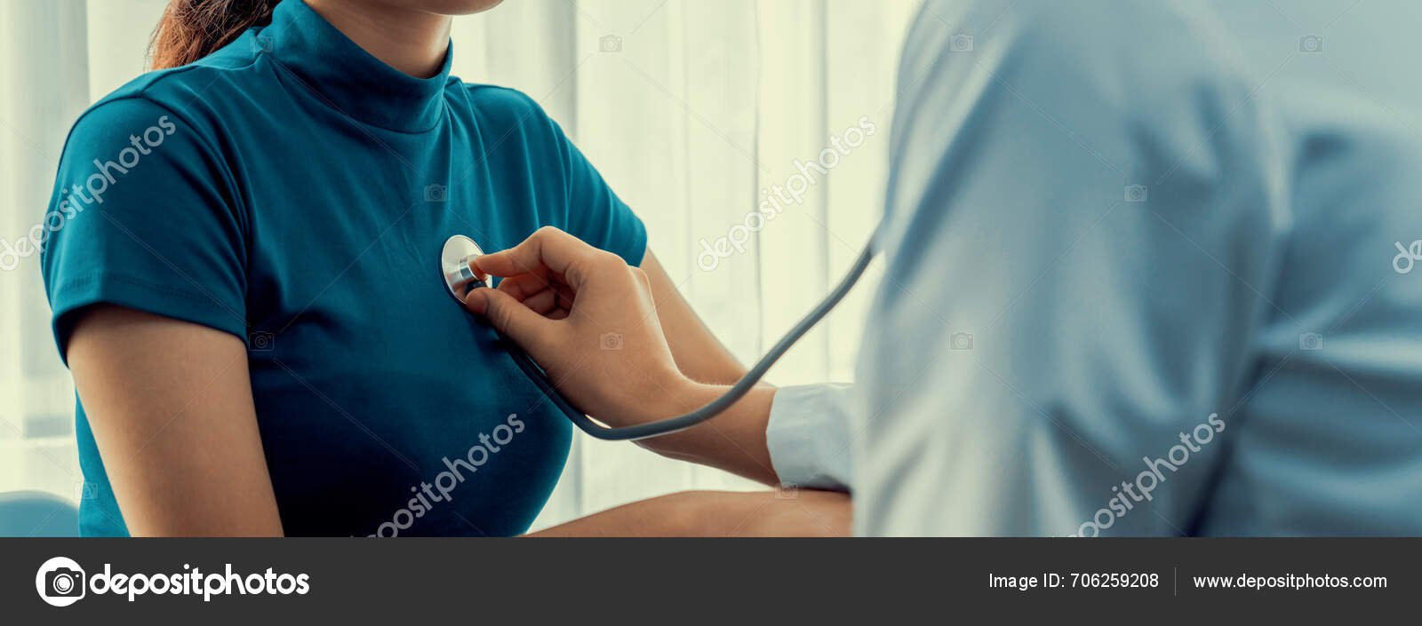 Patient Attend Doctors Appointment Clinic Hospital Office Doctor ...
