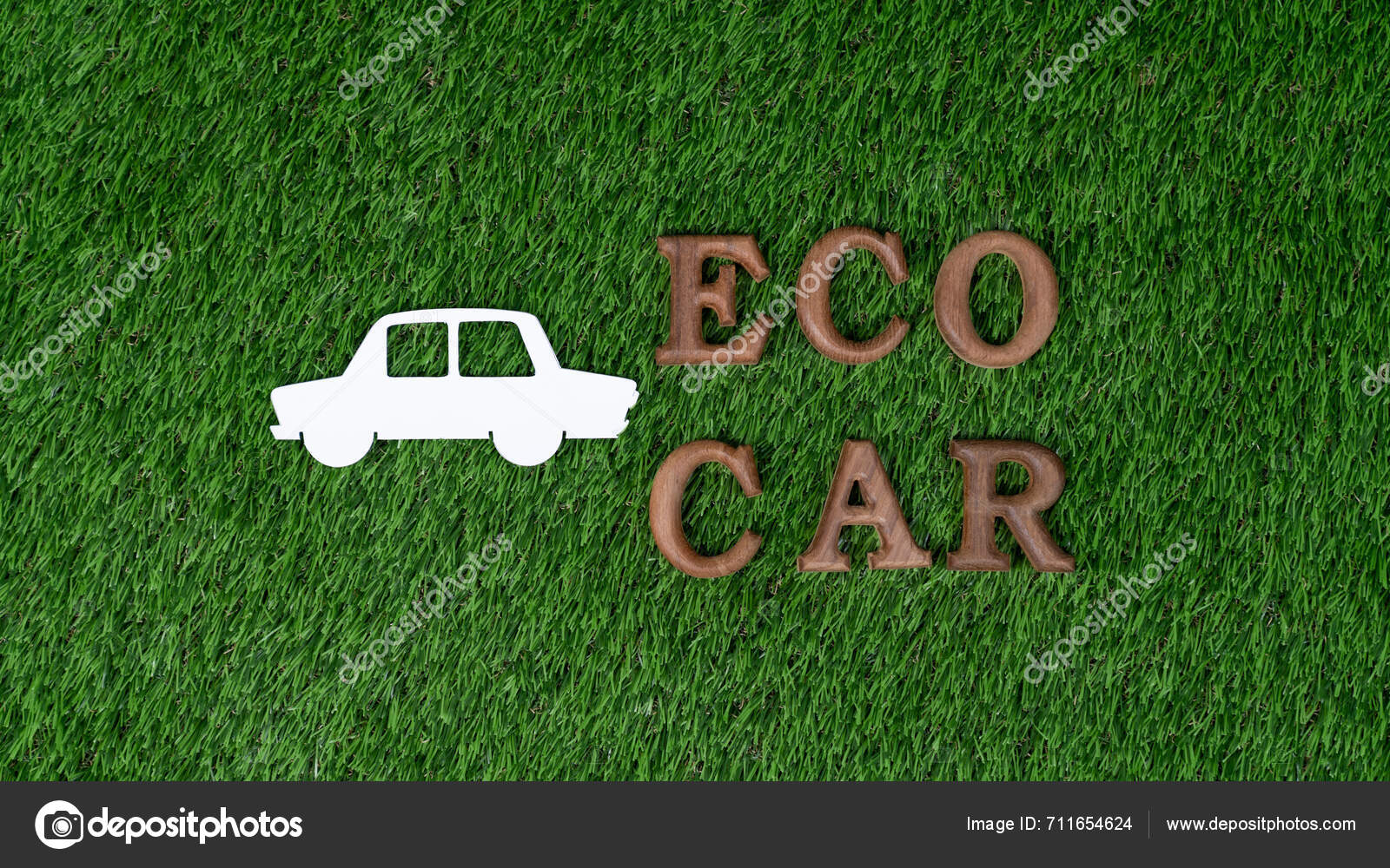 Arranged Eco Friendly Car Electric Vehicle Message Car Icon Backdrop ...