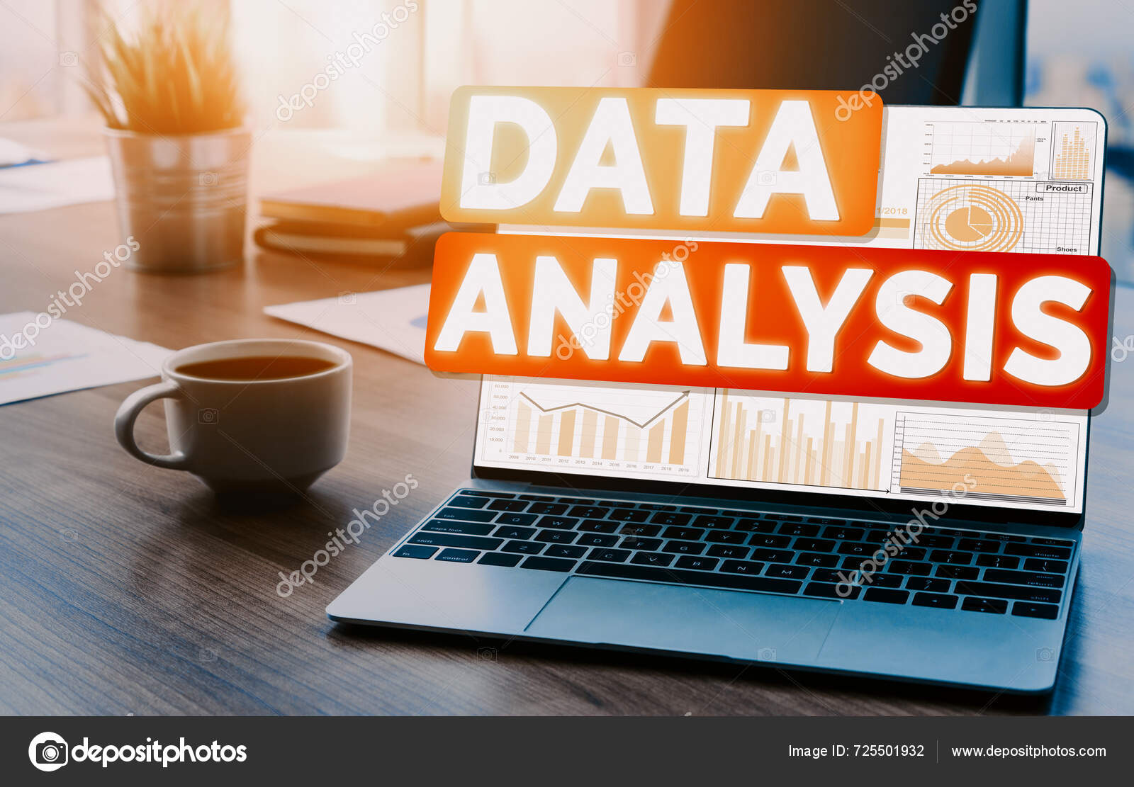 Data Analysis Business Finance Concept Interface Showing Future ...