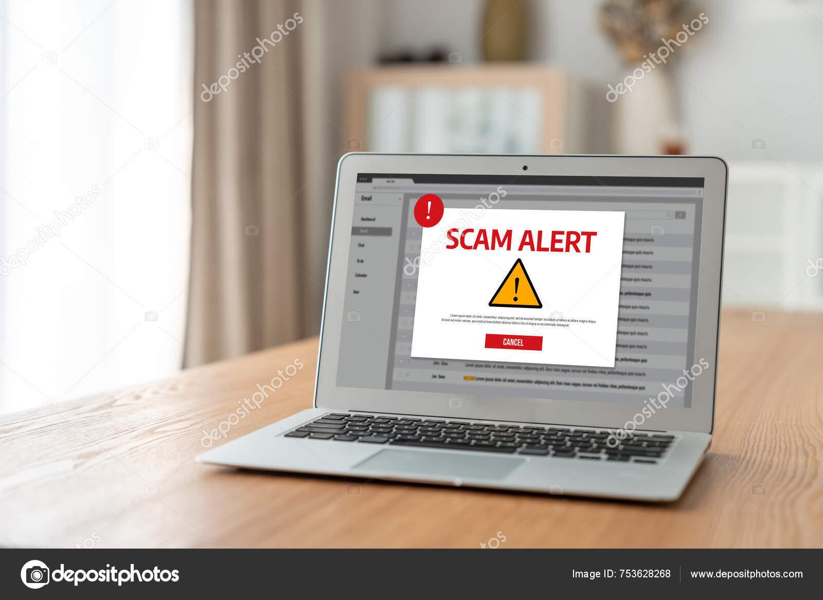 Cyber Security Software Show Alert Cyber Attack Protection Snugly ...